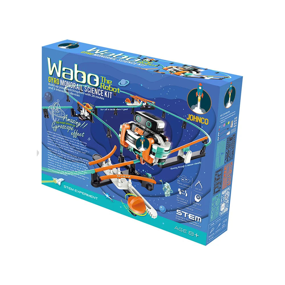 Wabo the Robot - Gyro Monorail Science Kit – Hugs For Kids